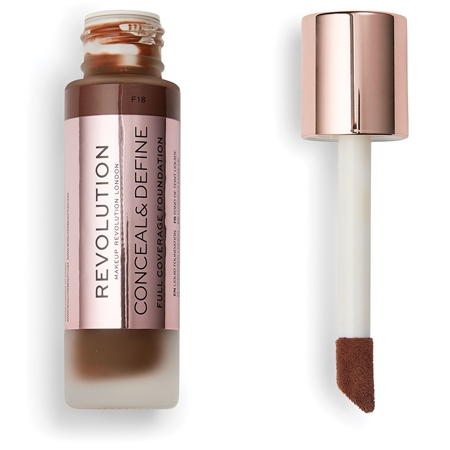 Revolution Foundation- Conceal & Define Full Coverage Foundation - F18 ...