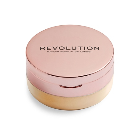 Revolution Puder - Conceal & Fix Setting Powder - Deep Yellow - PINK PANDA