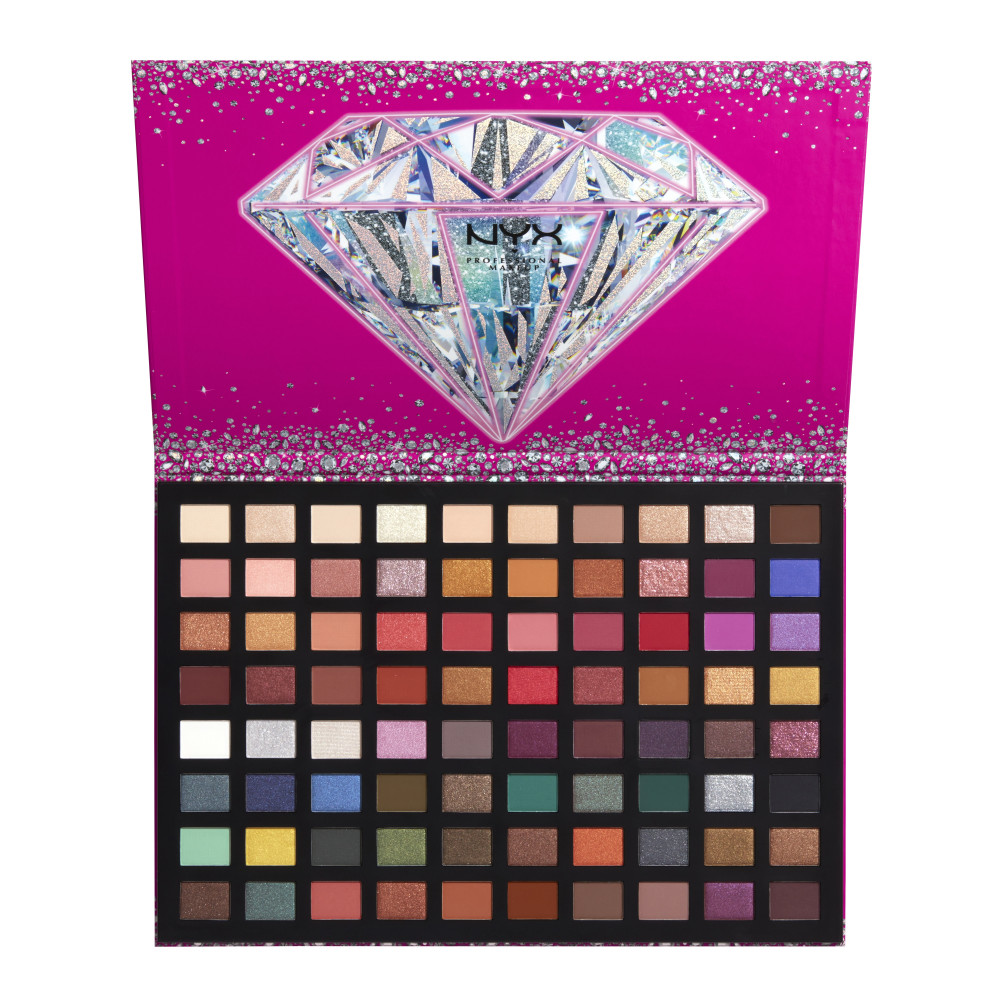NYX Professional Makeup Lidschattenpalette Jumbo Shadow Palette - 01 ...