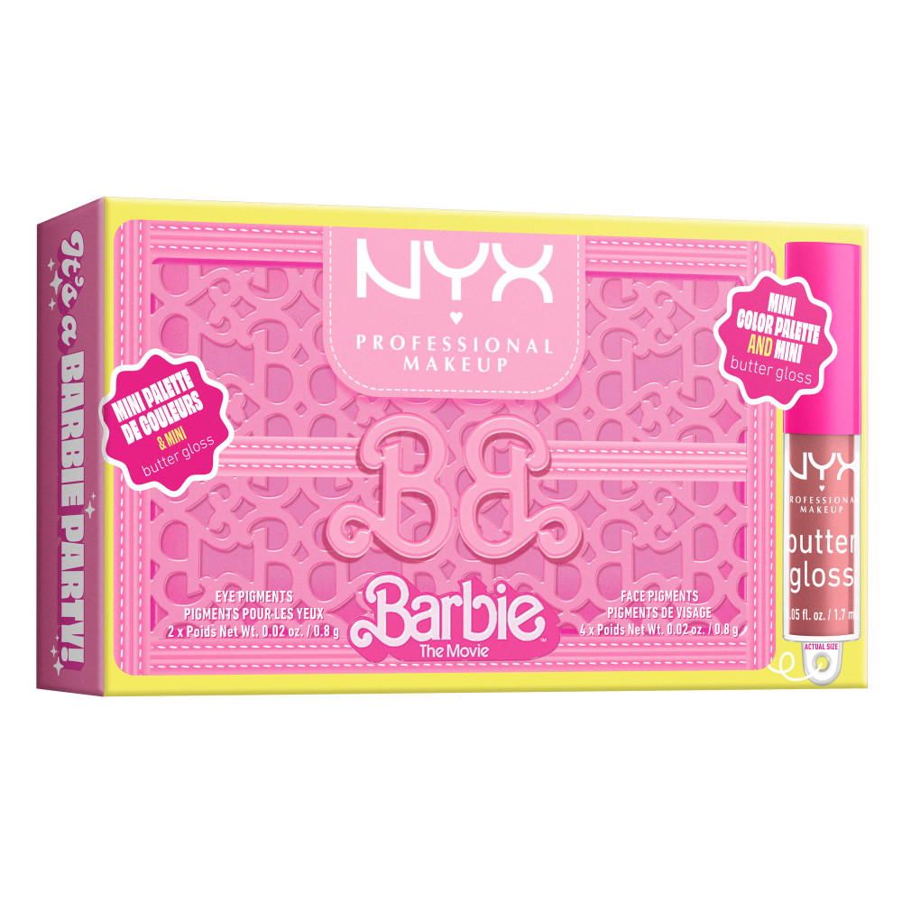 NYX Professional Makeup Barbie On The Go Mini Palette - It’s a Barbie ...