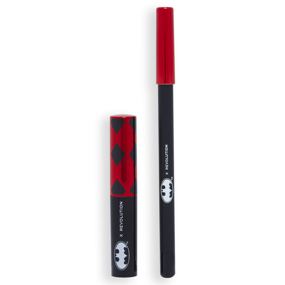 Revolution X DC Dangerous Red Harley Quinn Lip Kit - PINK PANDA