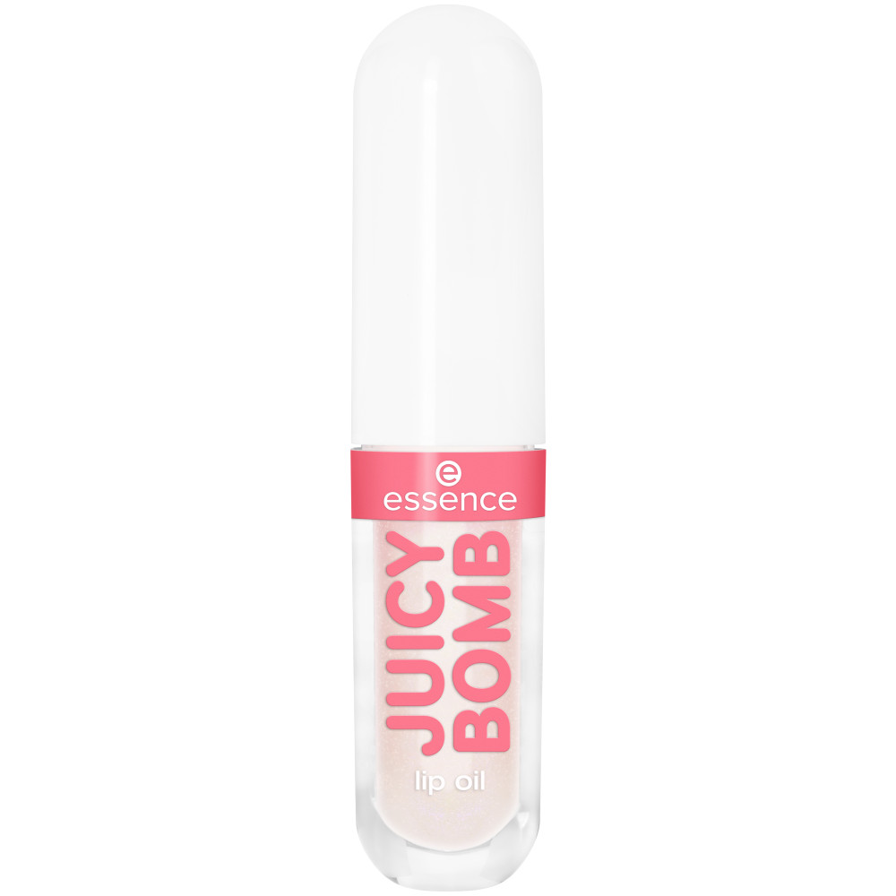 essence Juicy Glow Juicy Bomb Lip Oil - 01 Coconut Crush - PINK PANDA